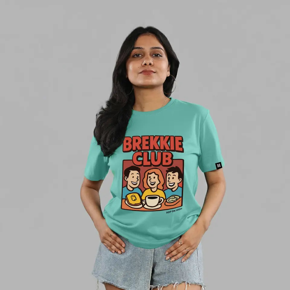 Brekkie Club Tshirt for Women – hoponhigh